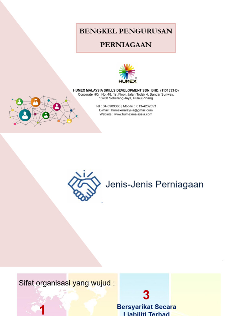 Bengkel Pengurusan Perniagaan | PDF