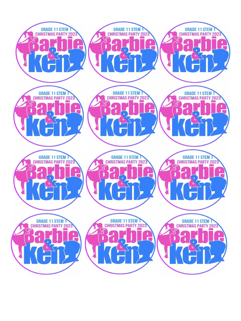 Barbie Stickers | PDF