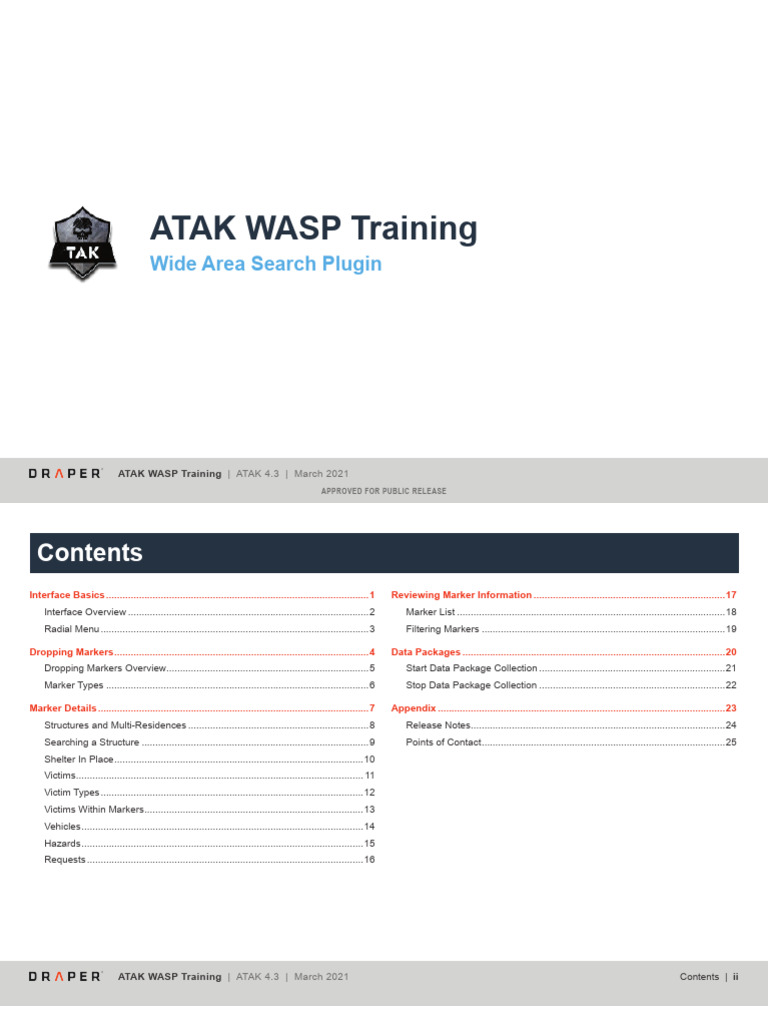 ATAK WASP 4.3 Training Slides | Download Free PDF | Icon (Computing) | Computing