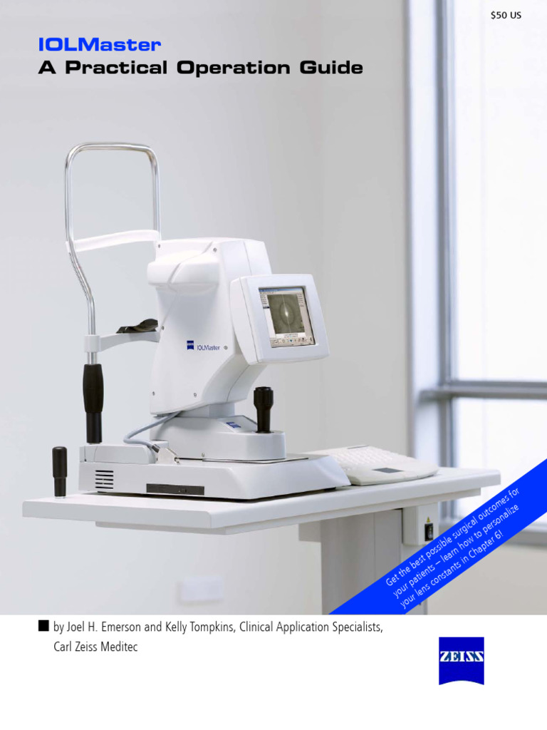 IOLMaster Practical Operation Guide | PDF | Cataract | Eye