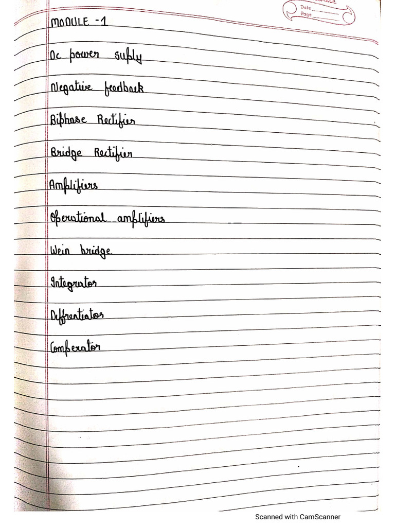 Module 1 Electronic Pdf