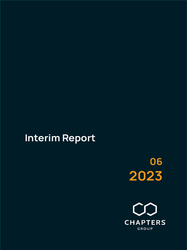 CHAPTERS Group AG Interim Report 2023 | PDF | Depreciation | Mergers ...