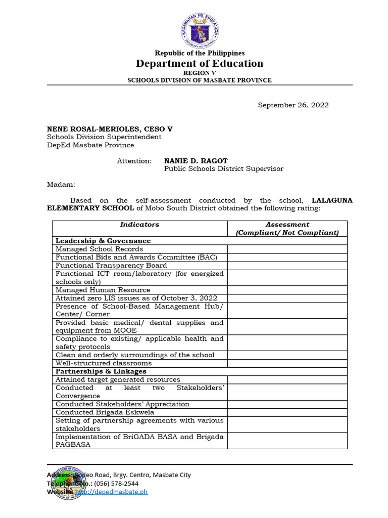 ELSG Appraisal Tool | PDF
