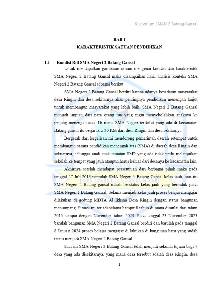 KSP Sman 2 BTG Gansal | PDF