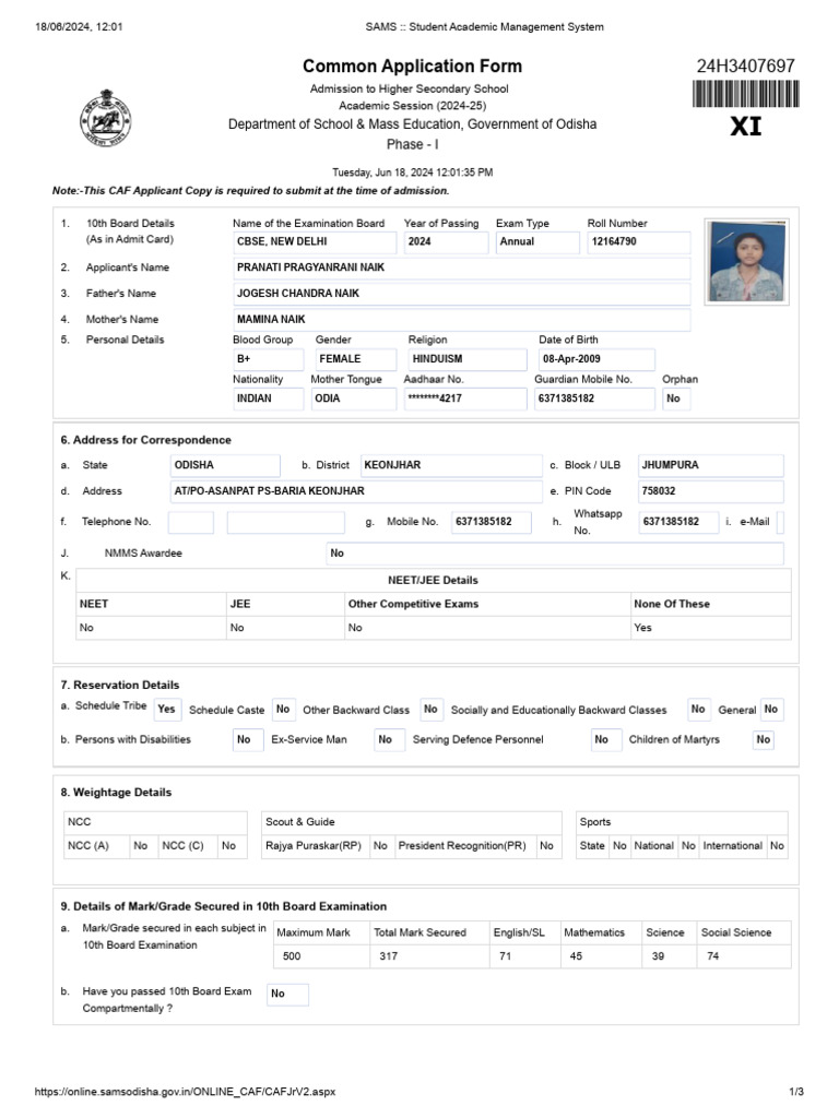 Pranati Pragyanrani Naik | PDF