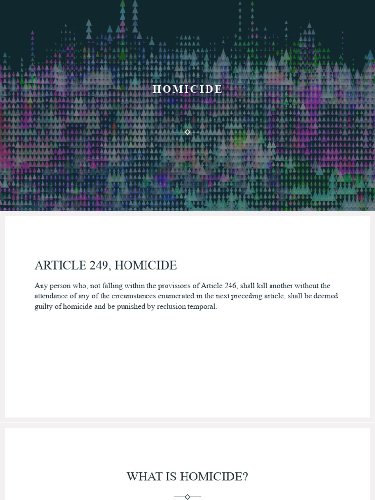 Homicide+Cases +masukat | PDF | Homicide | Murder