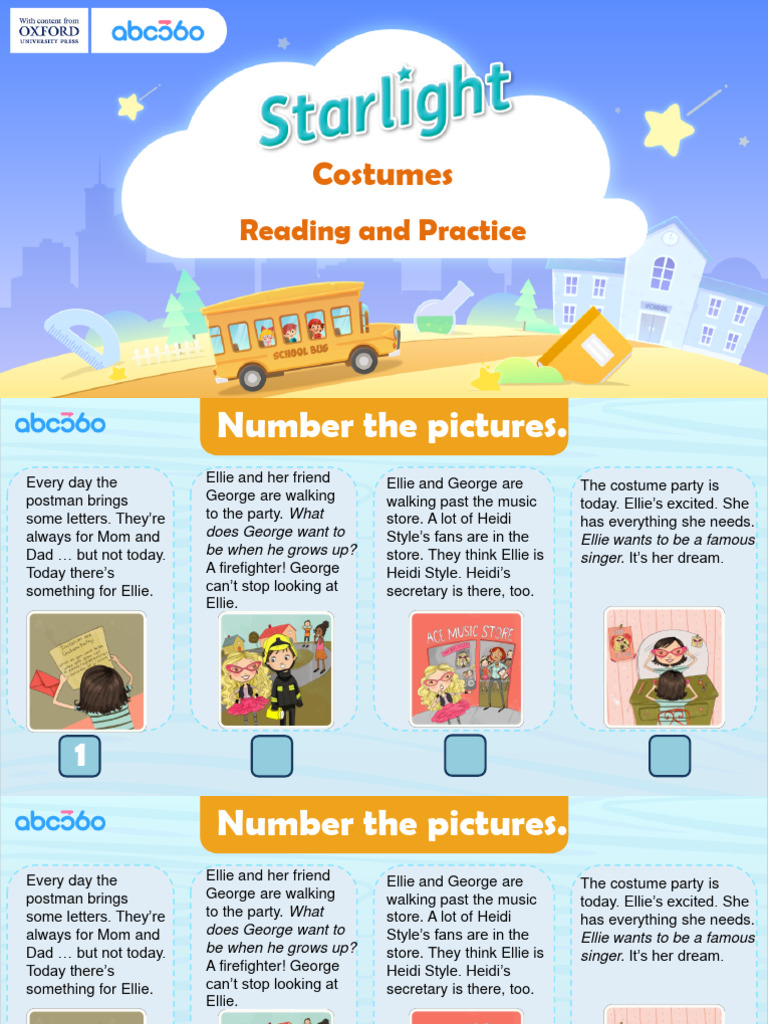 Ellie’s Costume Party Adventure | PDF