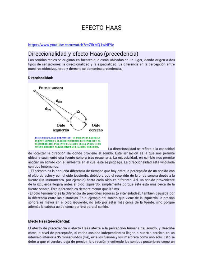 EFECTO HAAS Taller | PDF