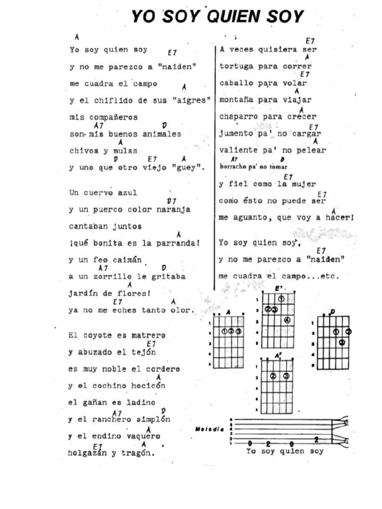Yo Soy Quien Soy | PDF