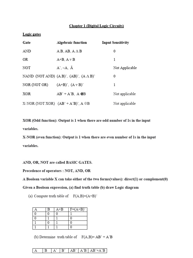 Chapter 1 | PDF | Mathematical Logic | Mathematics