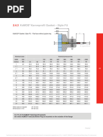 Kamos Gasket Testing for Pipelines | PDF