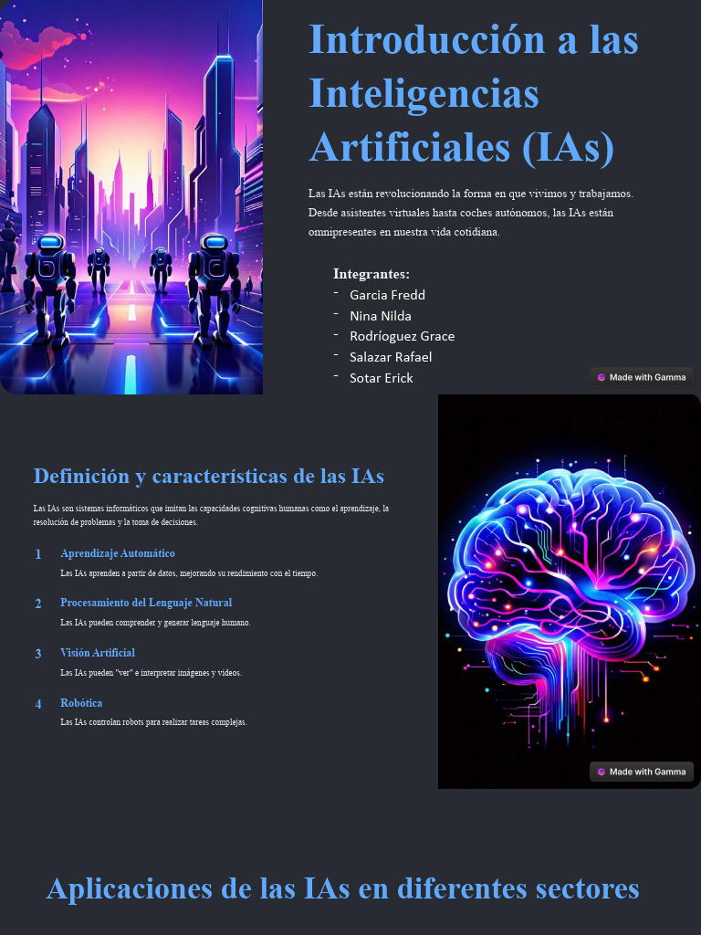 Introduccion-a-las-Inteligencias-Artificiales-IAs | Descargar gratis PDF | Inteligencia ...