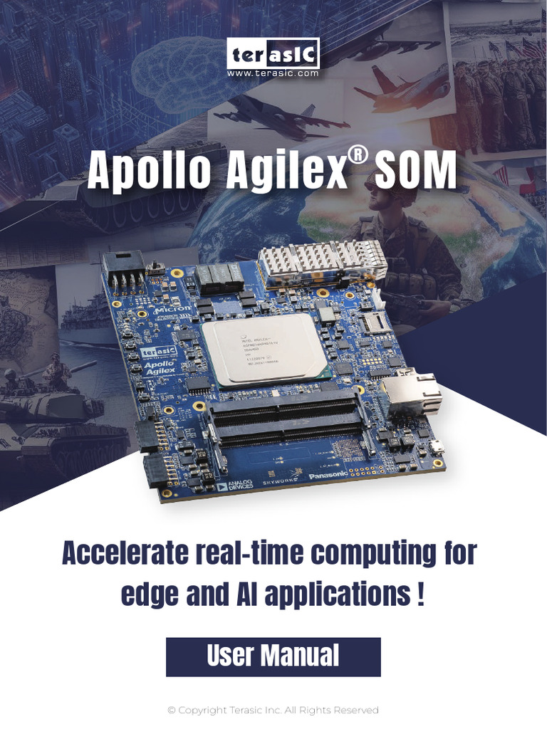 Apollo Agilex SoM User Manual Reva-1 | PDF | Booting | Field Programmable Gate Array