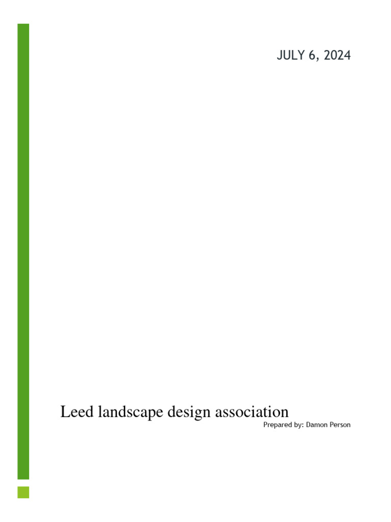 NP WD Leed | PDF | Natural Environment | Economies