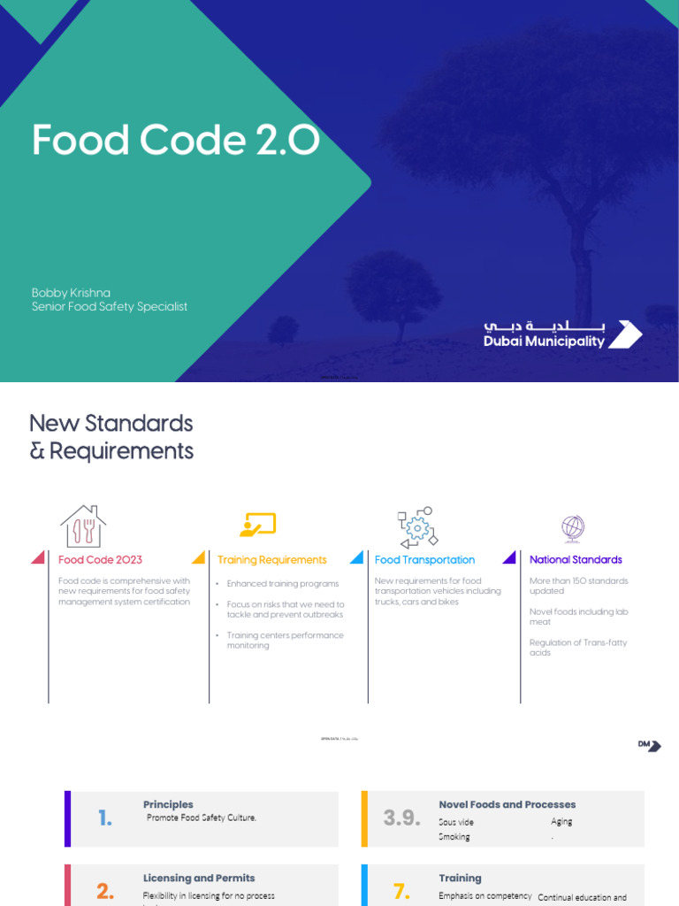 Food Code 2.0 New July 2023 | PDF | Food Safety | Safety