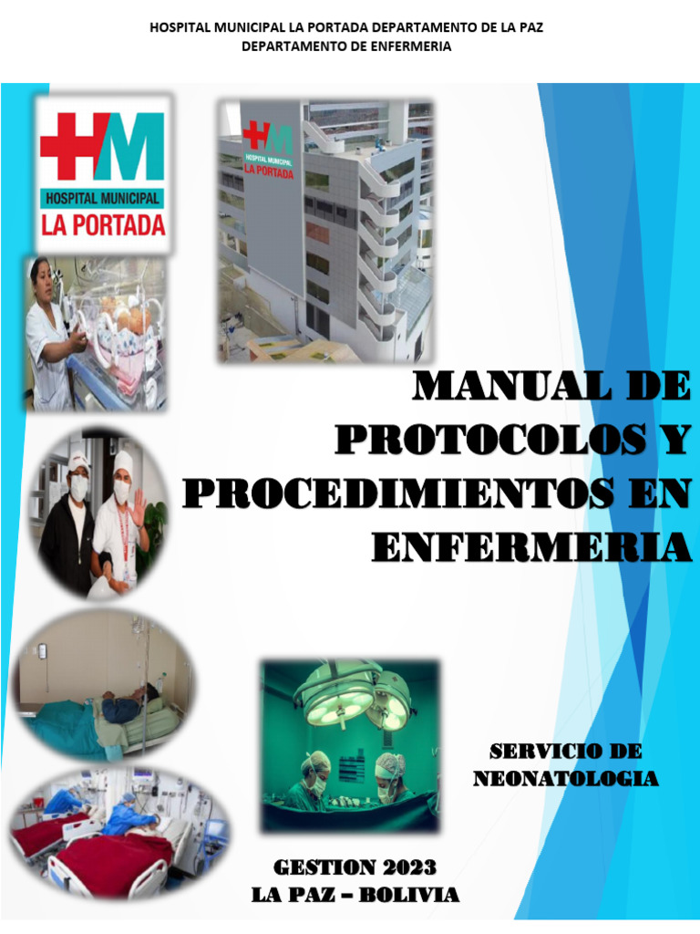 Protocolo Enf - Neonatologia Ultimo | PDF | Enfermería | Especialidades Medicas