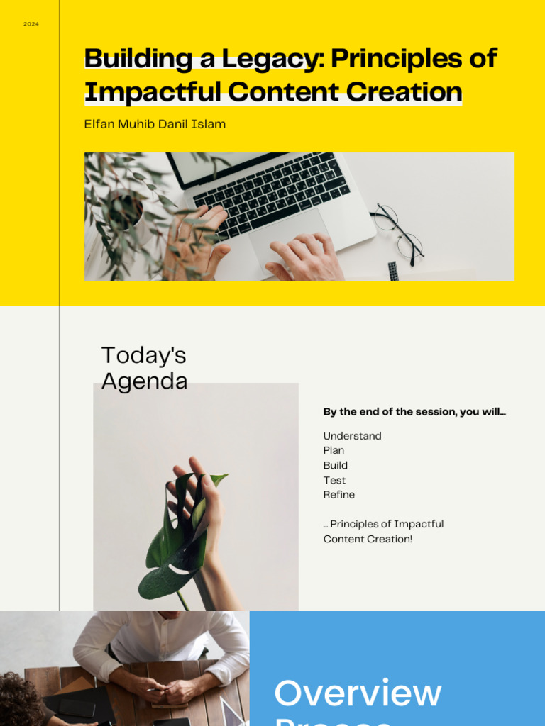 Building A Legacy Principles of Impactful Content Creation | PDF ...