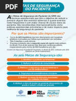 As 6 Metas Internacionais de Segurança Do Paciente | PDF