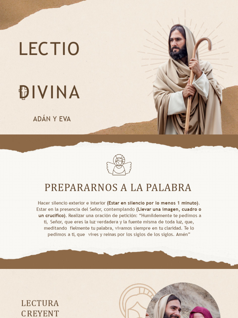Lectio Divina | PDF | Oración | Lectio Divina