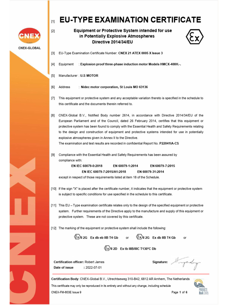 Atex hmcx400h | PDF | Safety