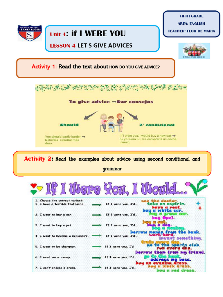 Unit 4 Lesson 4 Students Fifth Grade | PDF
