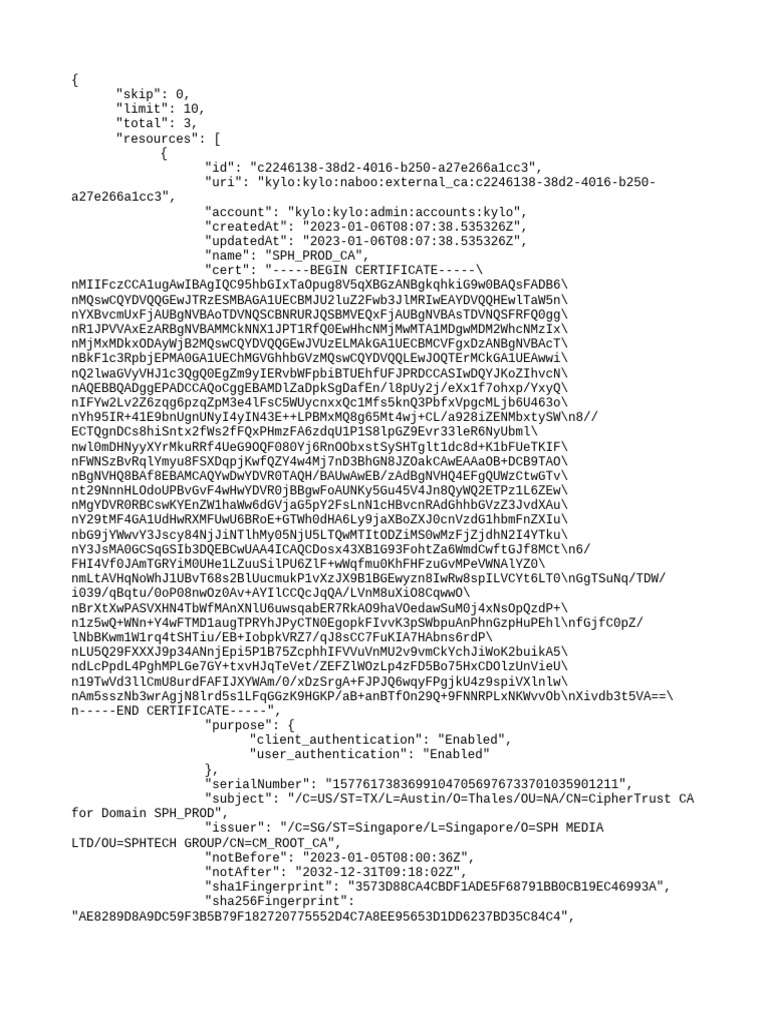 Thales | PDF | Transport Layer Security | Public Key Certificate