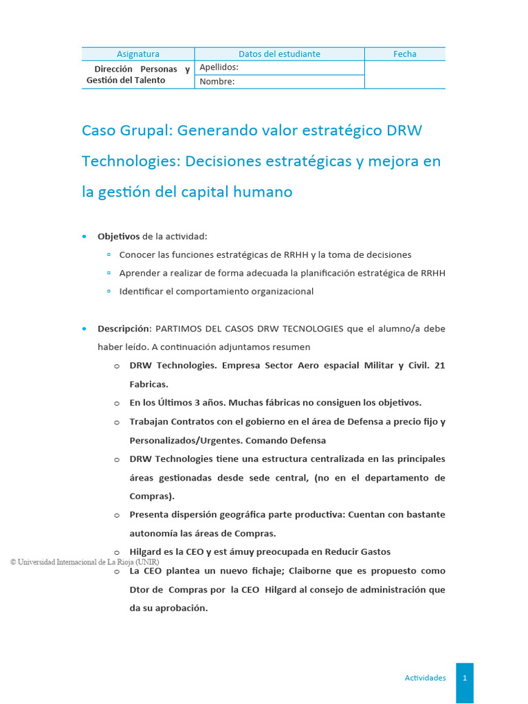DRW Technologies | PDF | Bibliografía | Business