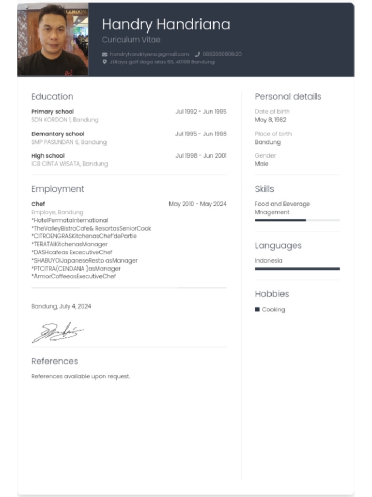 My Cv 2024 Pdf