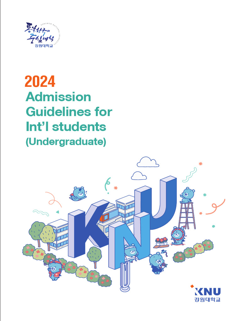 KNU Admission Requirement 2024 - en | PDF | Employment | Language Education