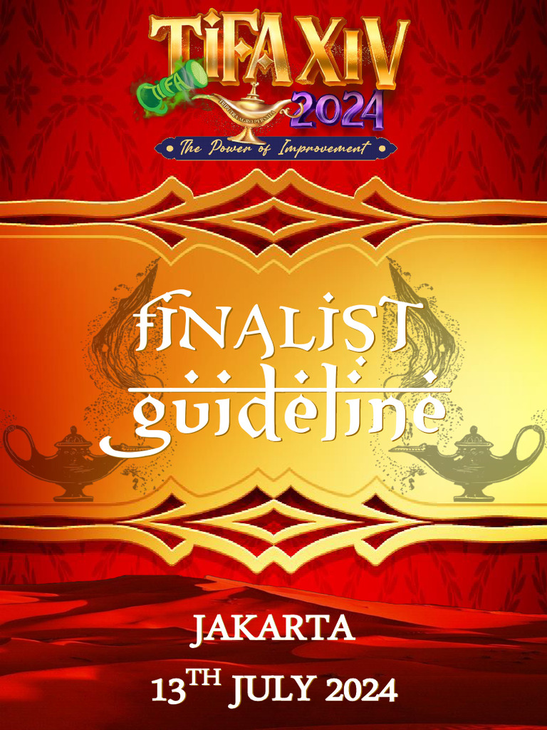 GUIDELINE TIFA XIV 2024 | PDF