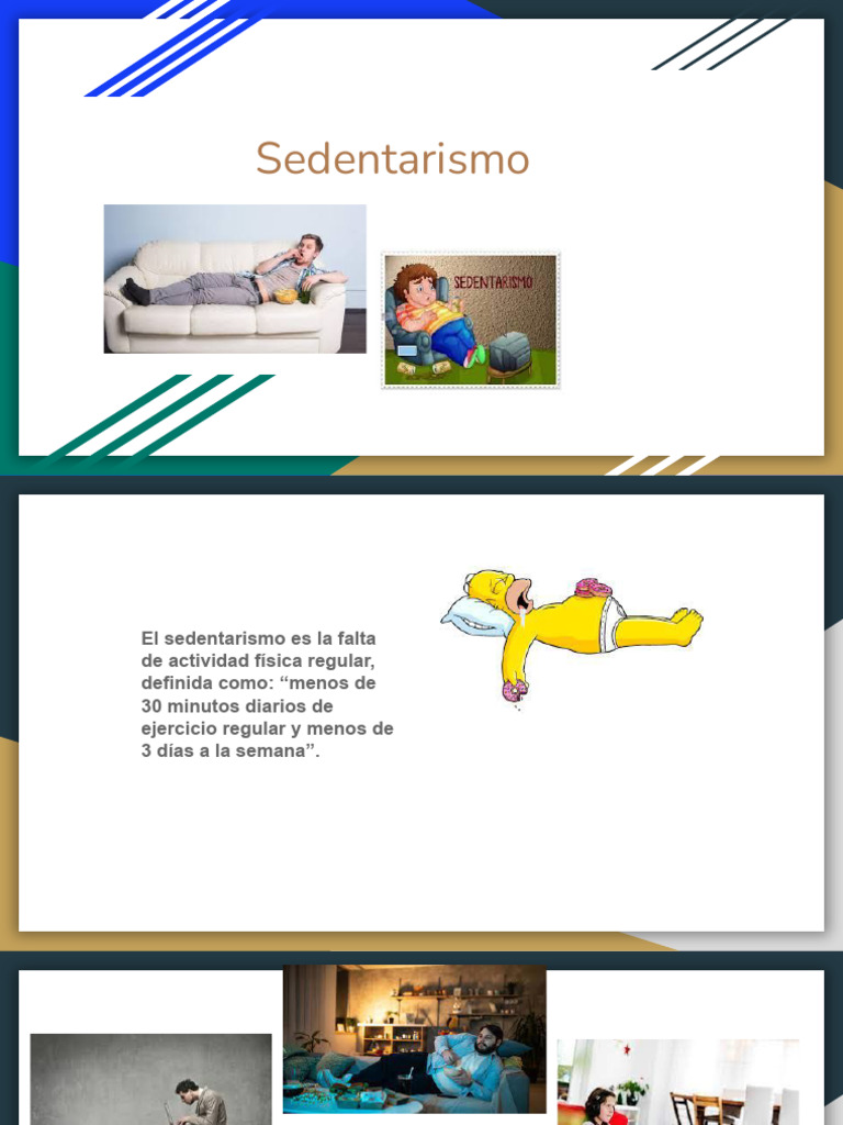 Sedentarismo y obesidad: causas y riesgos | PDF | Estilo de vida ...