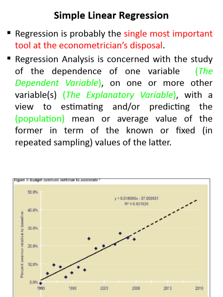 Chapter 3- Classical Simple Linear Regression | PDF | Ordinary Least ... Chapter 3- Classical Simple Linear Regression | PDF | Ordinary Least ...