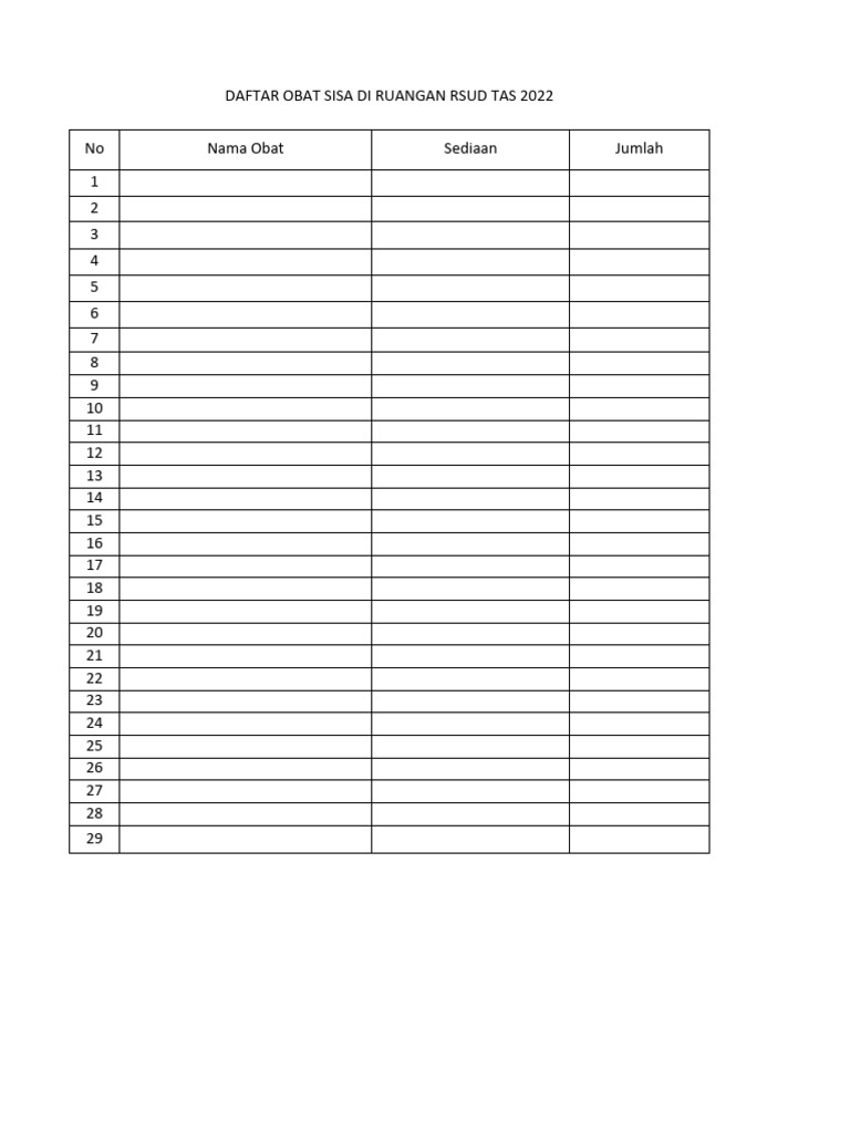 Form Kosong Pdf