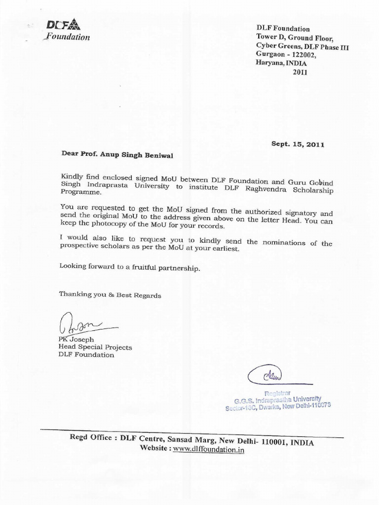 DLF Scholarship | PDF