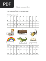 A-Z Phonics Song by Sing Spell Read and Write | PDF