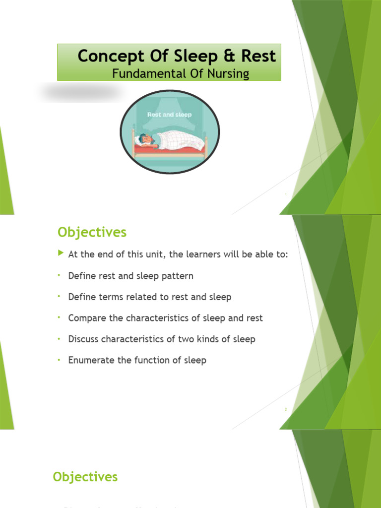 Sleep and Rest | PDF | Sleep | Insomnia