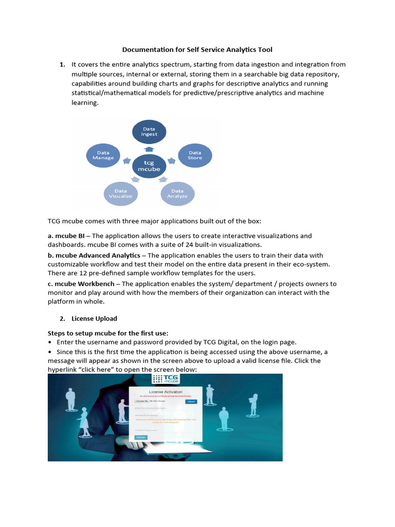 Documentation For Self Service Analytics Tool | PDF | Analytics | User (Computing)