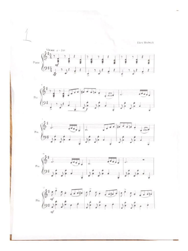 Dave Brubeck | PDF