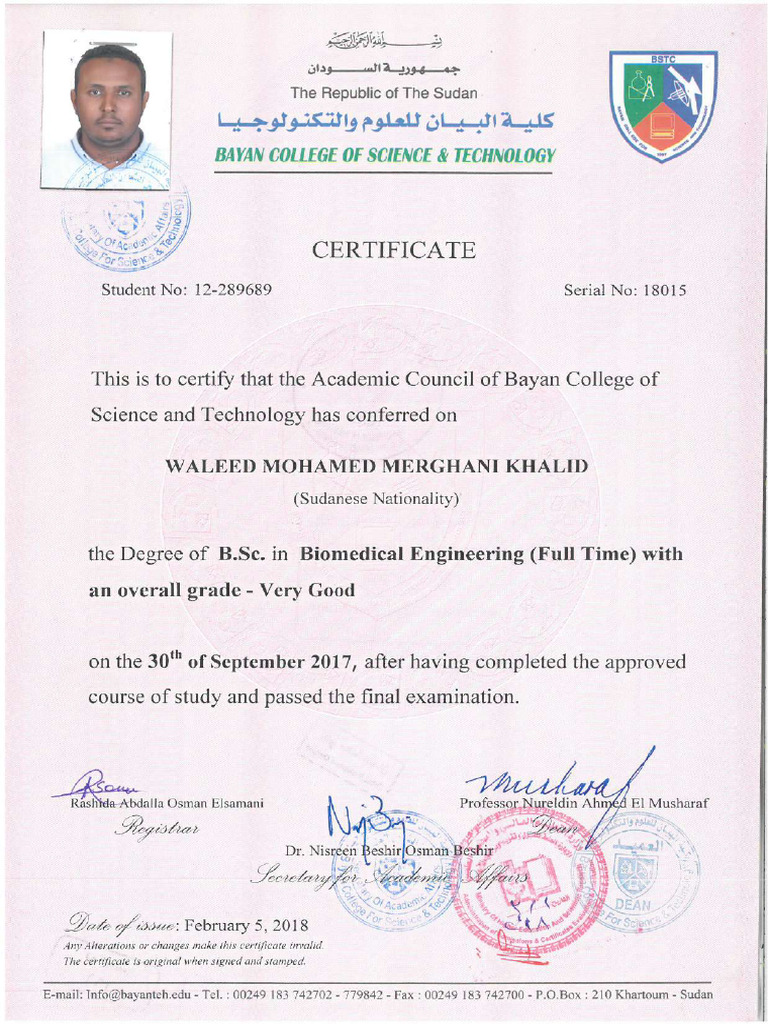 All Certificates Pdf