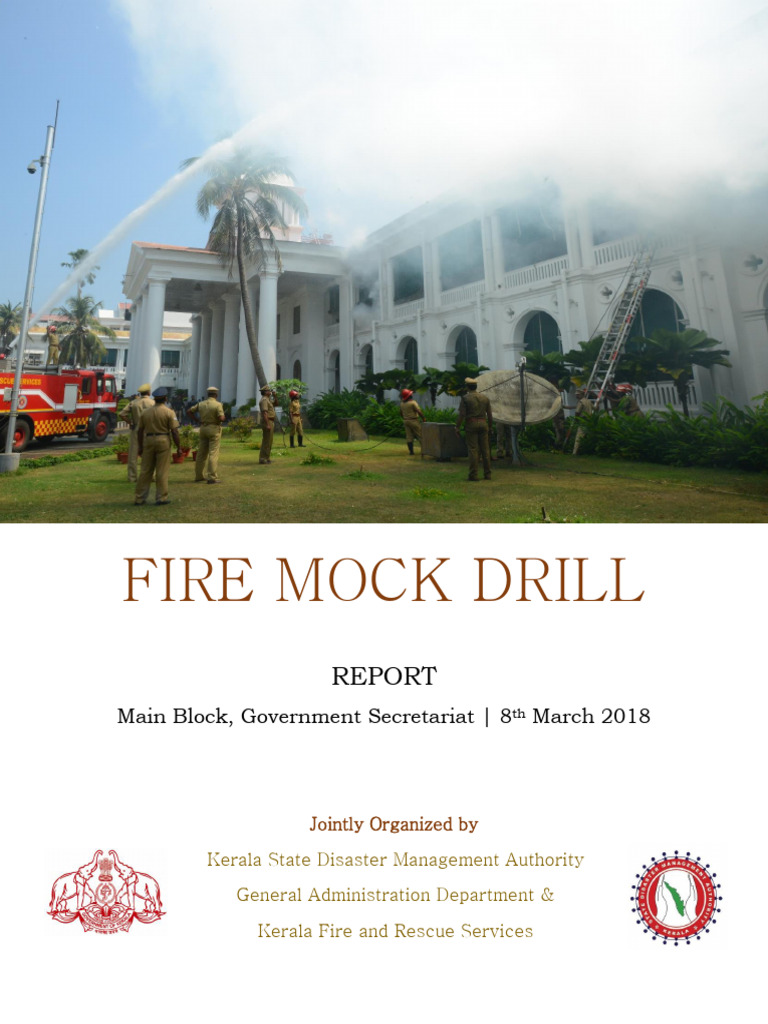 Mockdrill Report-070518 | PDF | Fires | Fire Safety