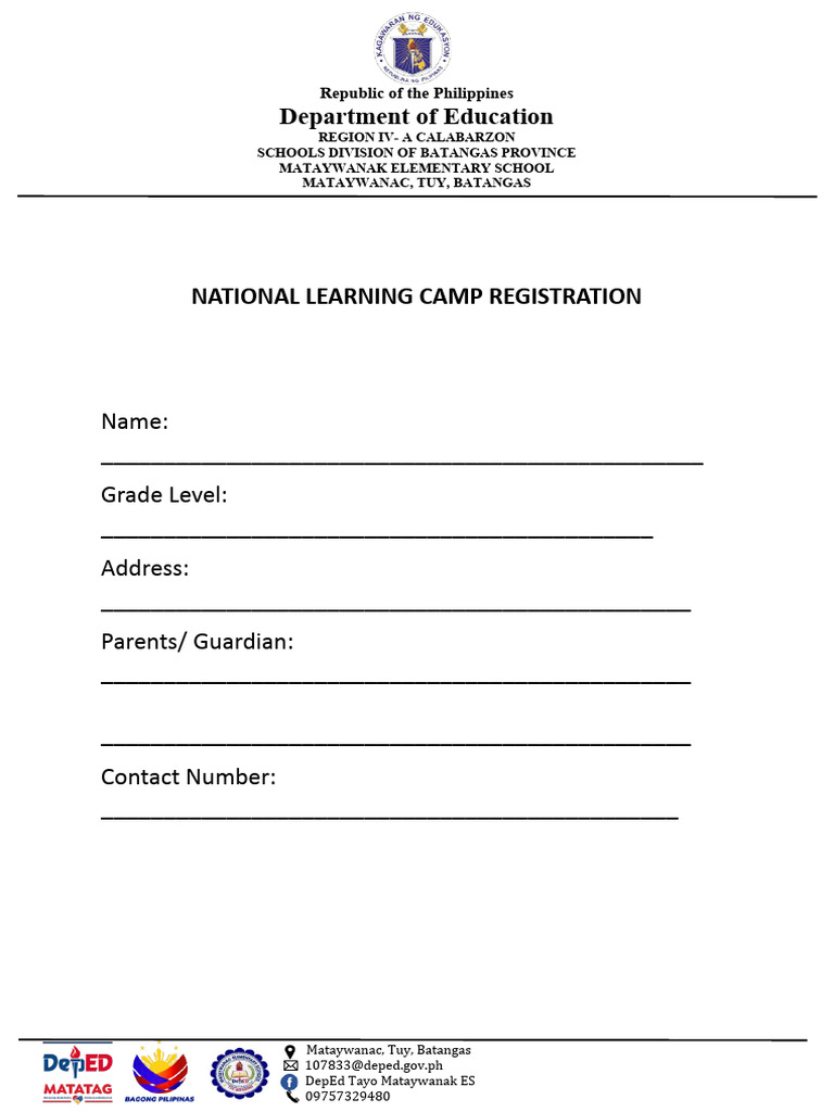 NLC-registration-form | PDF