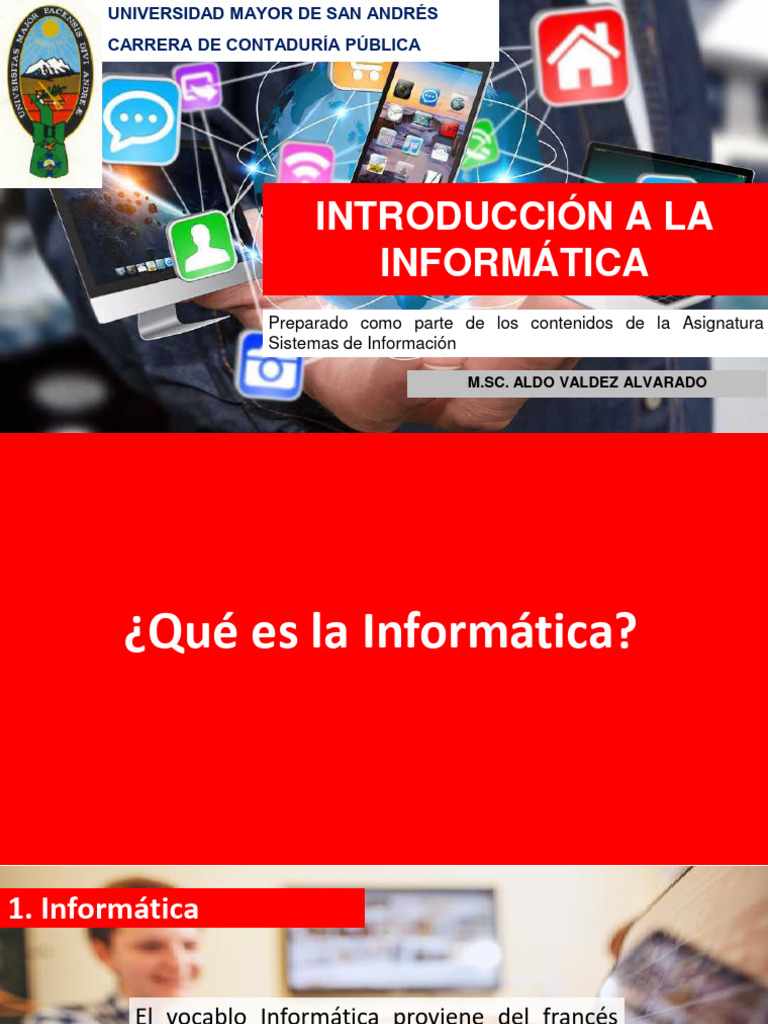 Introducción A La Informática | PDF | Hardware de la computadora | Internet