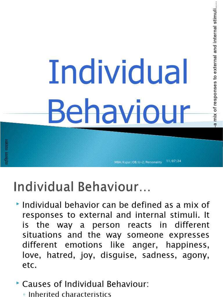 2.2 Personality | PDF | Personality Psychology | Id