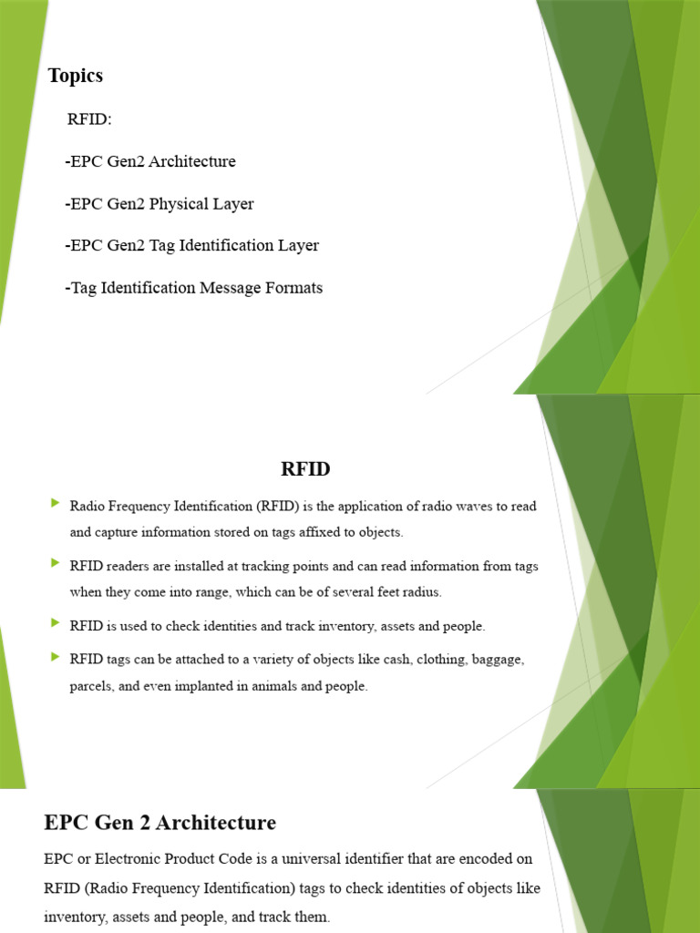 RFID | PDF | Radio Frequency Identification | Electrical Engineering