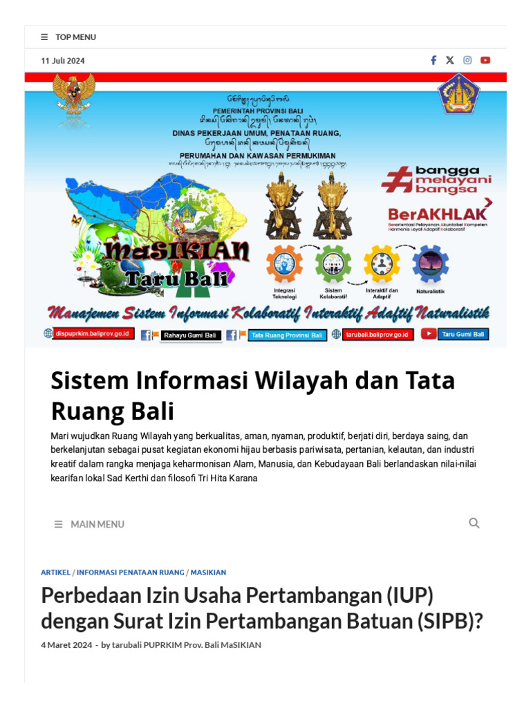 Perbedaan Izin Usaha Pertambangan (IUP) Dengan Surat Izin Pertambangan ...