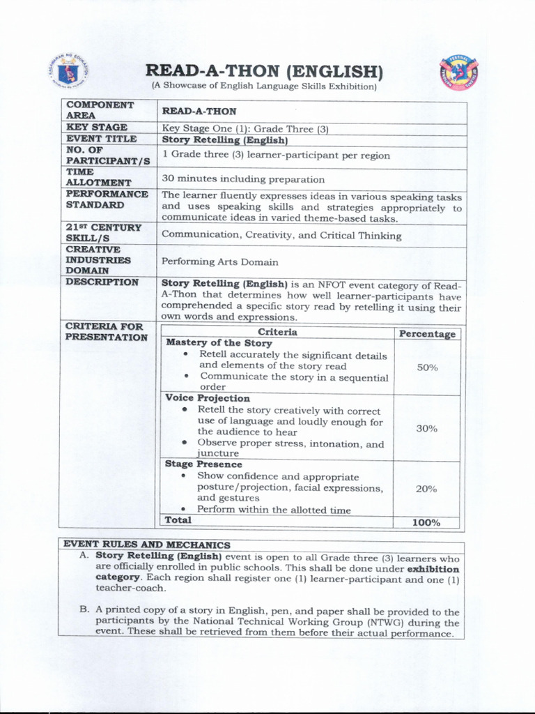 Read A Thon English | PDF