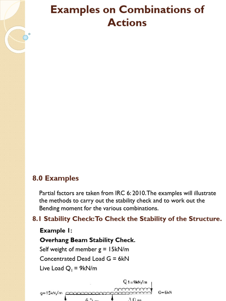 T. Viswanathan Examples On Combinations of Actions | PDF | Science ...
