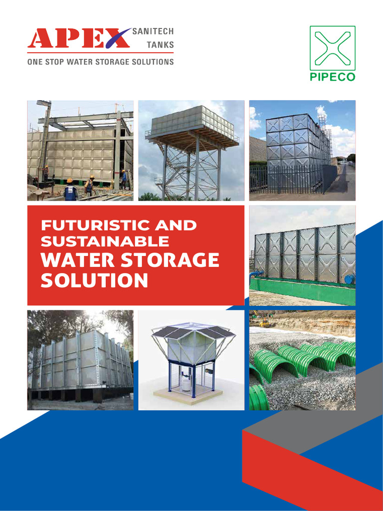 Apex Tank Brochure | PDF | Fiberglass | Galvanization