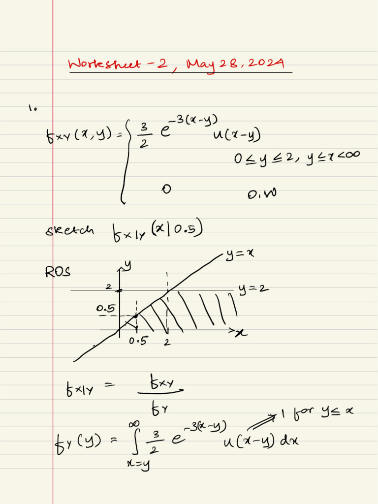 Advanced Mathematical Concepts Worksheet | PDF
