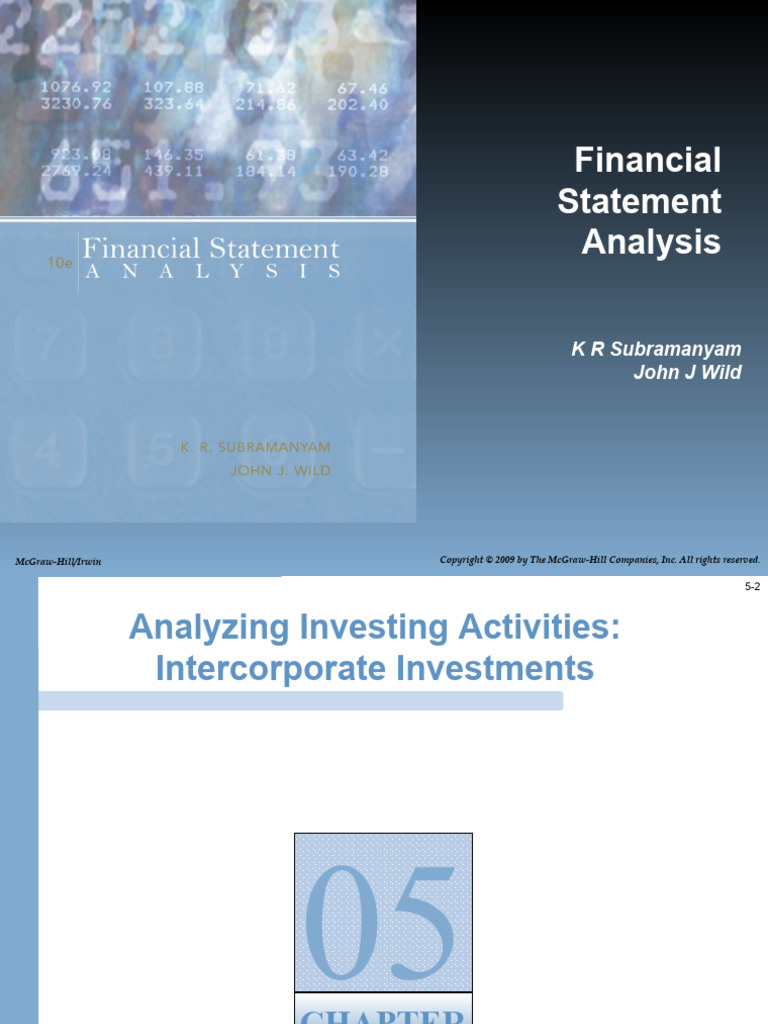Chapter 5-1 Analysing Investing Activities | PDF | Equity (Finance ...